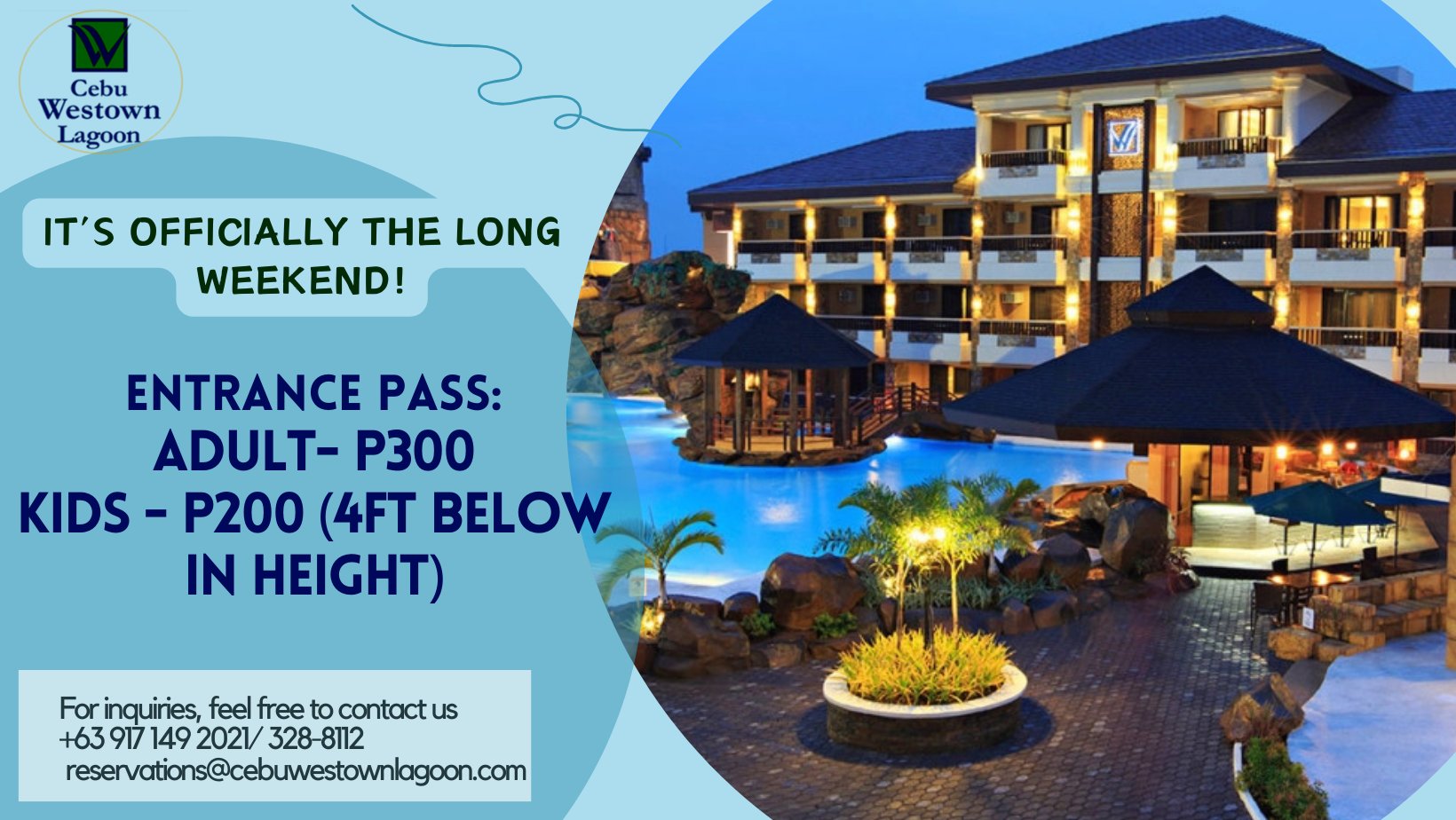 【宿霧飯店】Cebu Westown Lagoon 宿霧威斯敦潟湖度假酒店｜浮誇恐龍城堡戲水池、鯨魚戲水池、網美渡假泳池 @來飽寶家ba